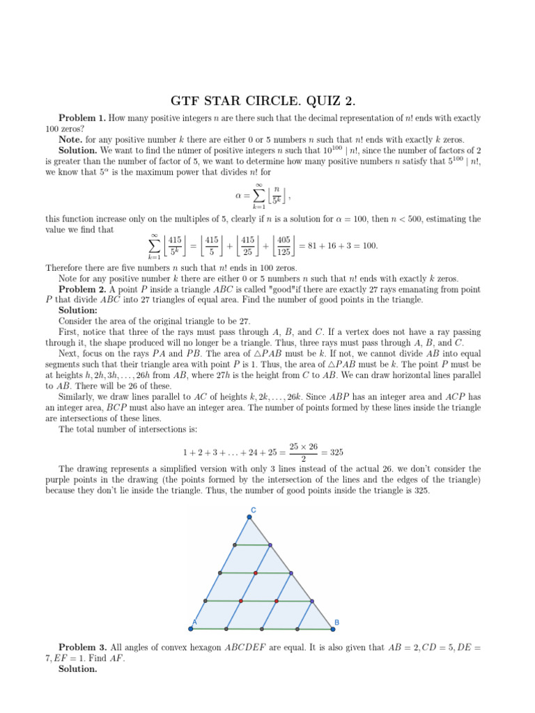 Q2 Solutions | PDF | Numbers | Square Root