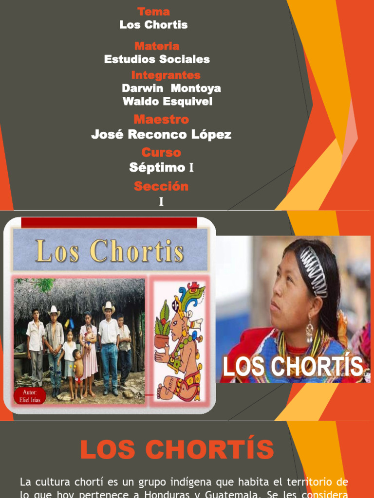 Presentacion Los Chortis.. | PDF | Civilización maya
