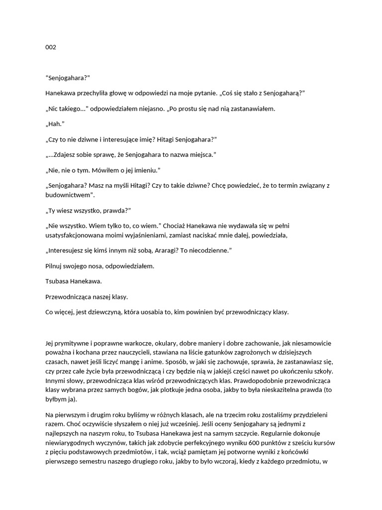 Bakemonogatari 1.002 | PDF