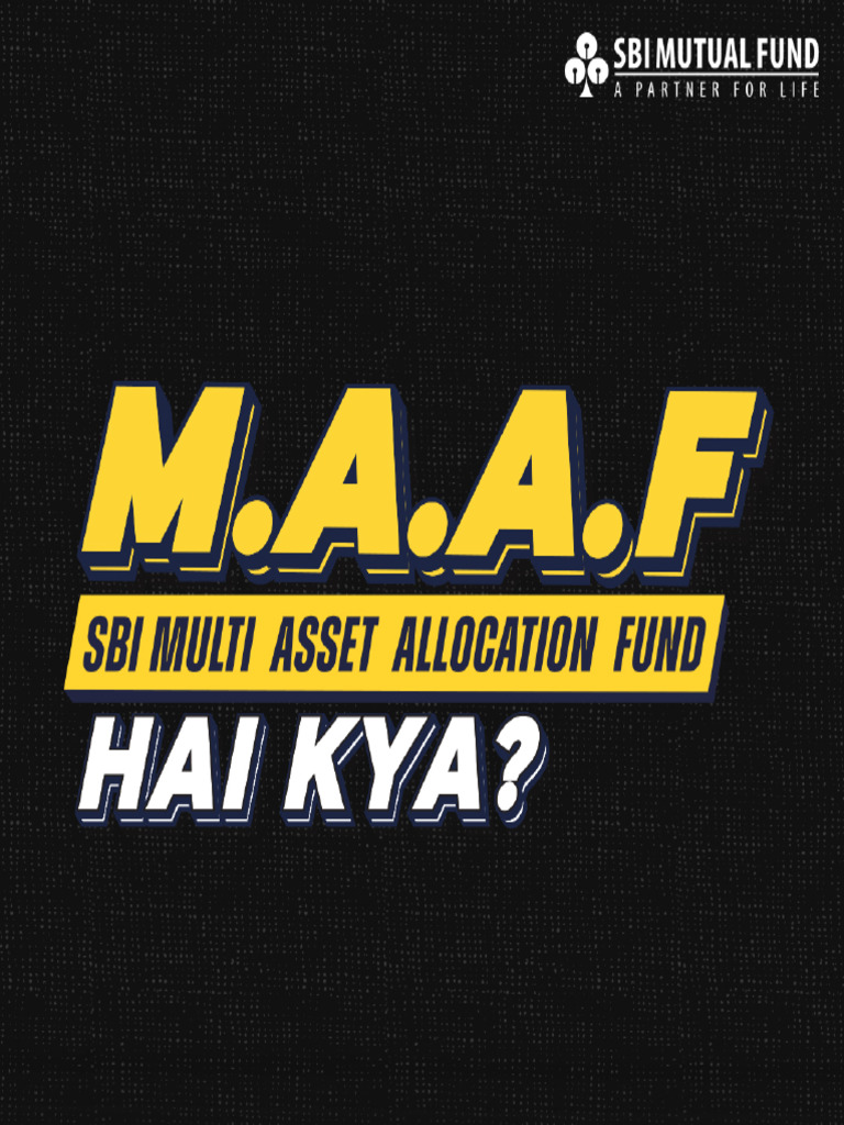 MAAF - SBI Multi Asset Allocation Fund | PDF