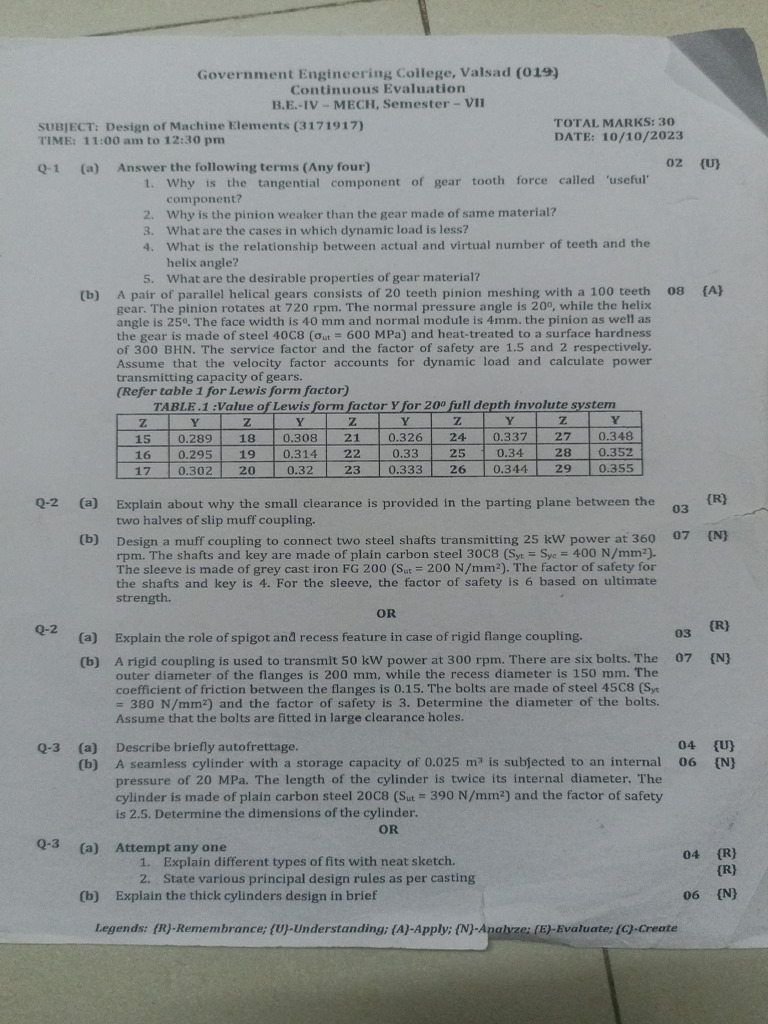 DME Mid Paper 10 - 10 - 23 | PDF