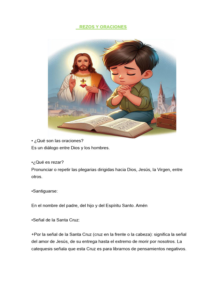 Oraciones y Rezos | PDF | Oración | María, madre de Jesús
