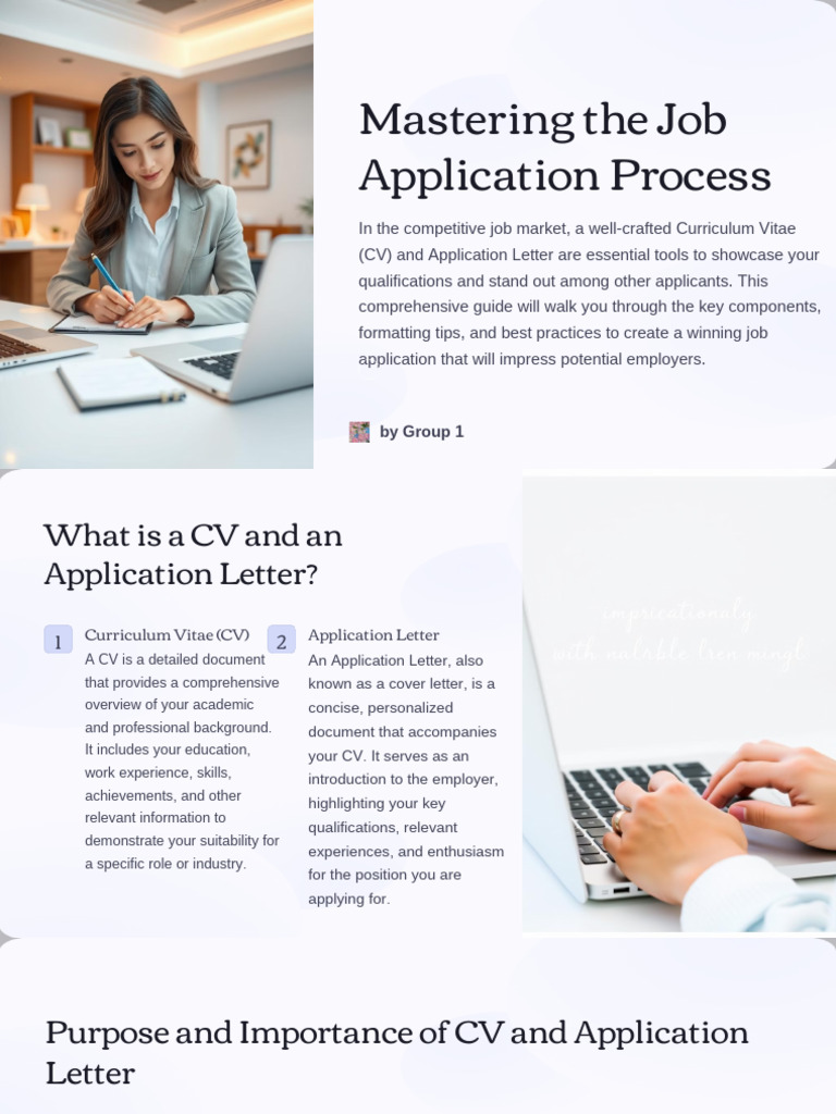 Mastering The Job Application Process - PPTX - 20241020 - 140015 - 0000 | PDF | Human Communication