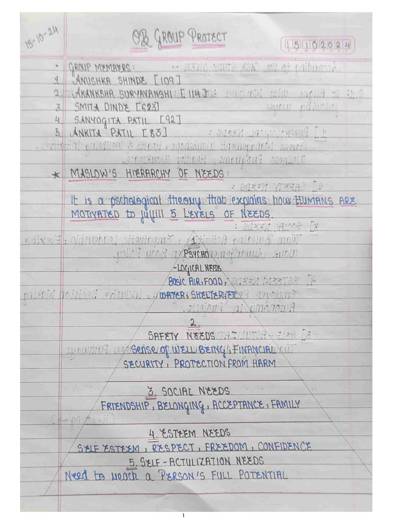 Diagrams Explaining Hierarchy | PDF