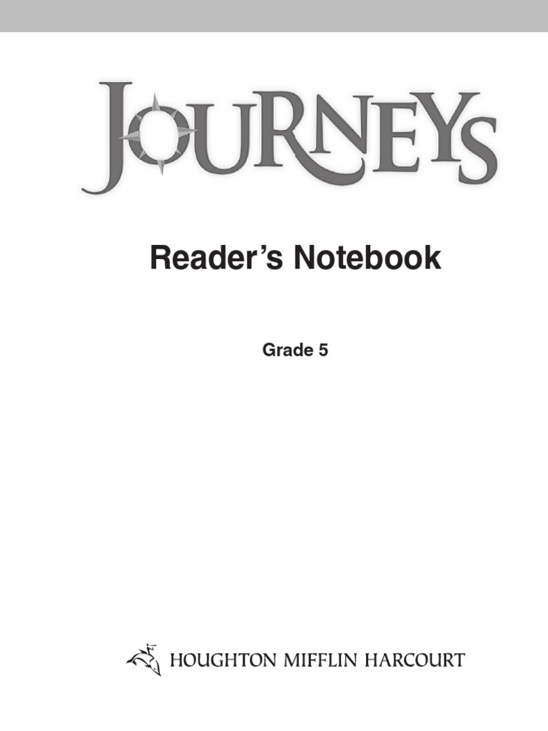 Journeys Readers Notebook G5 Units1-3 Student | PDF | Predicate ...