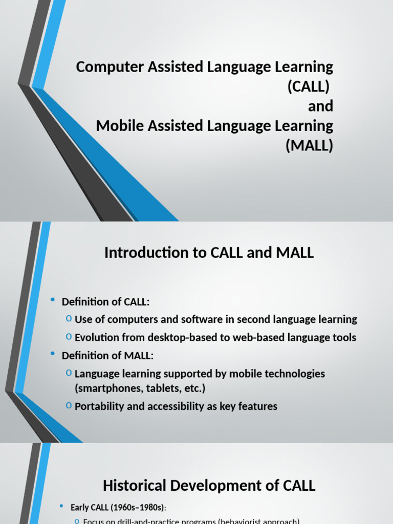 CALL & MALL | PDF | Learning | Augmented Reality