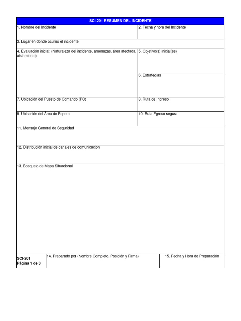 Sci 201 Resumen Incidente | PDF | Derecho