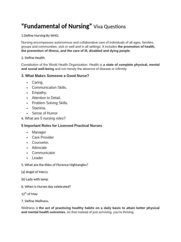 viva Questions FON | PDF | Sleep | Urinary Incontinence