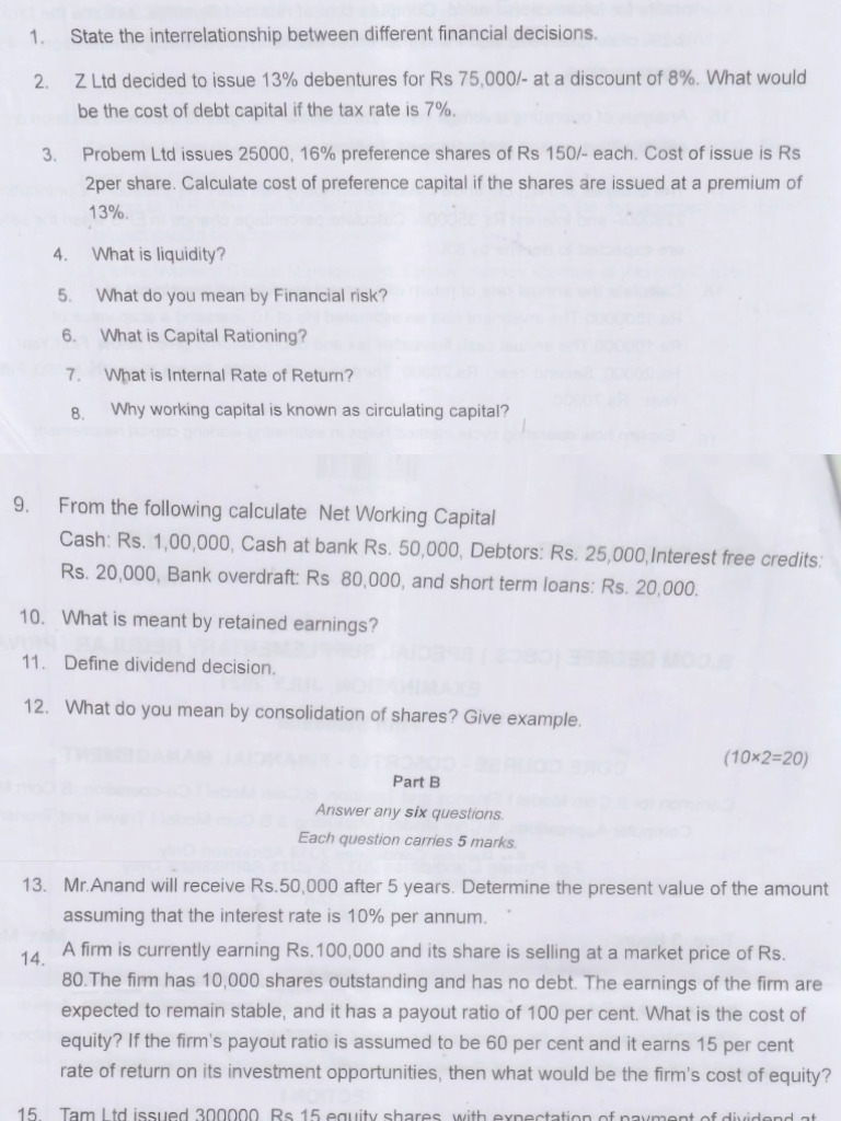 Q Paper FM | PDF