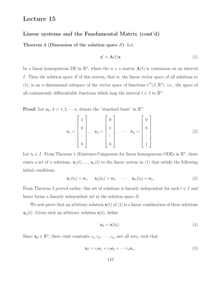 Matrix Exponent Explained | PDF | Eigenvalues And Eigenvectors | Matrix (Mathematics)