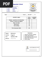 Sepedi HL Grade 3 | PDF | Educational Assessment | Multiple Choice