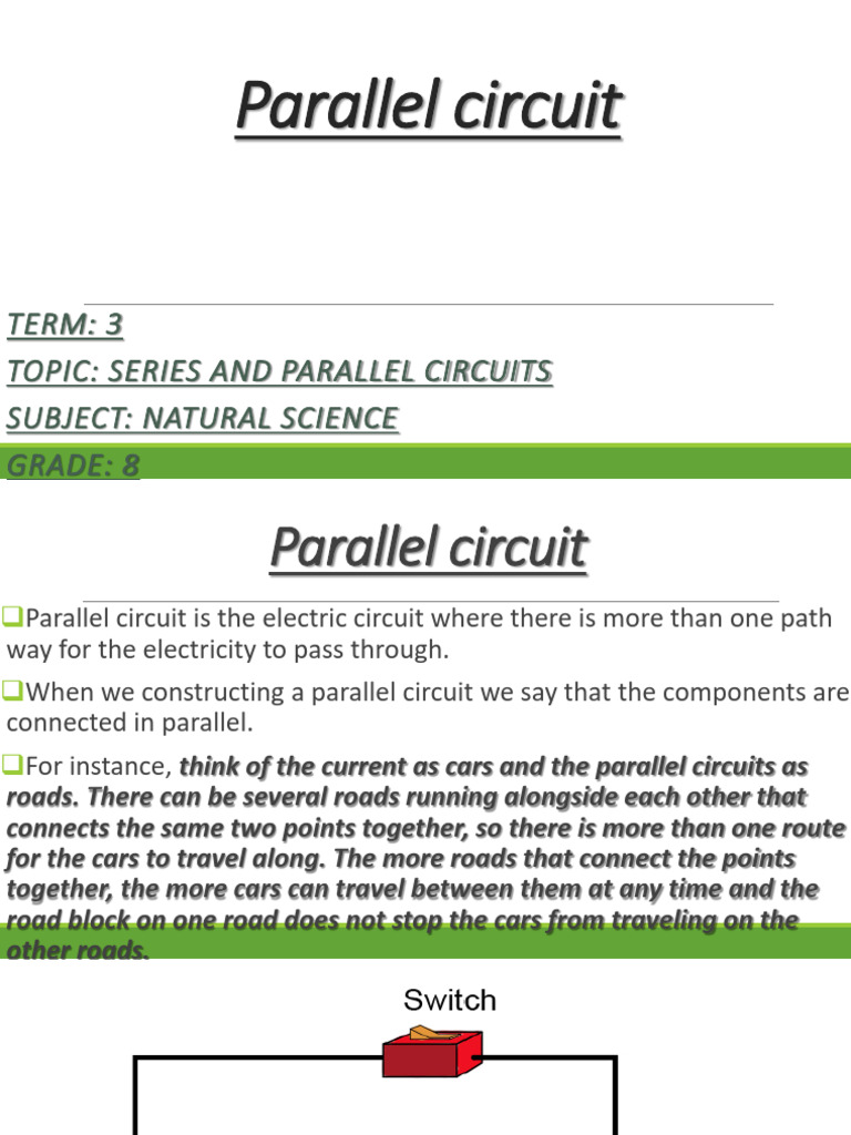 Parallel Circuit | PDF