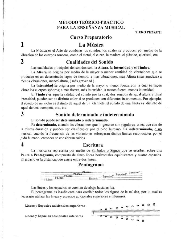 Solfeo Básico | PDF | Sonido | Notación musical