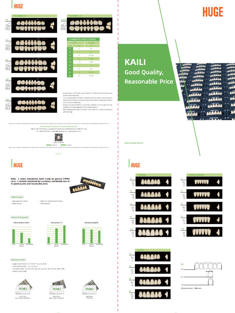 Mould Chart Kaili | PDF