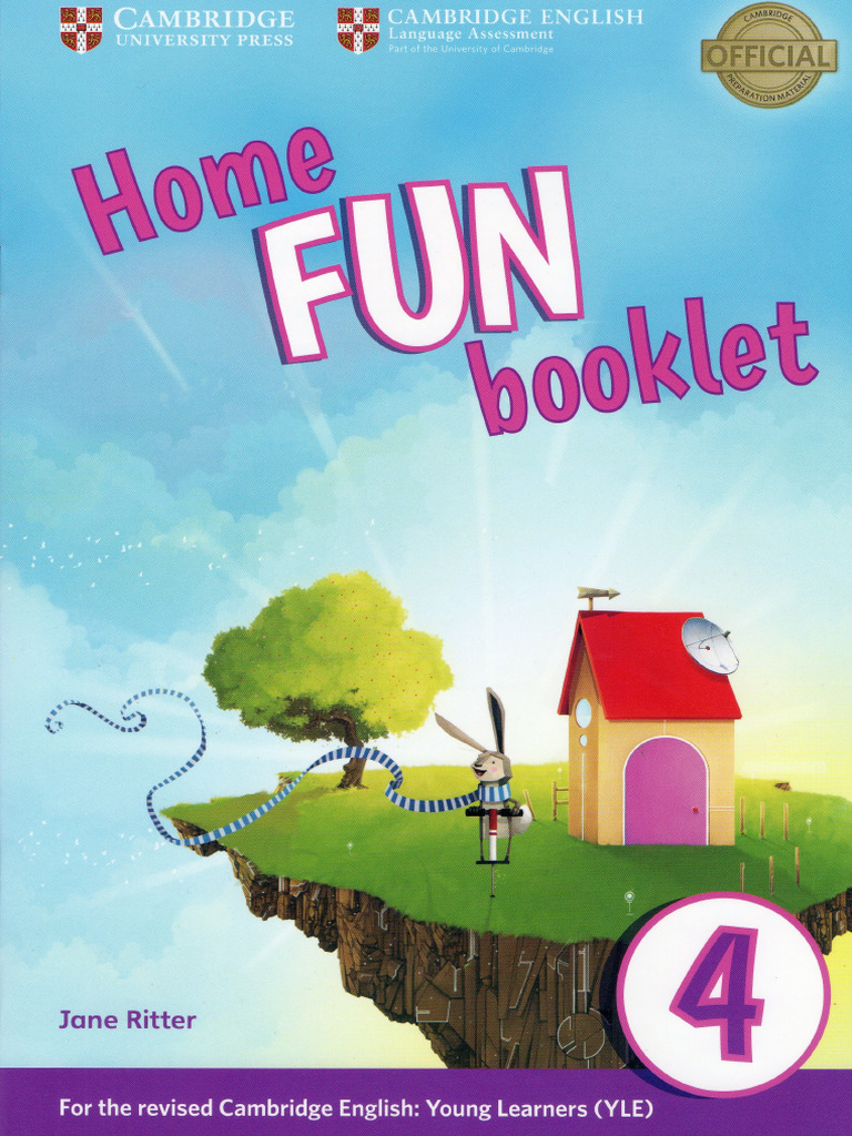 Home Fun Booklet 4 | PDF