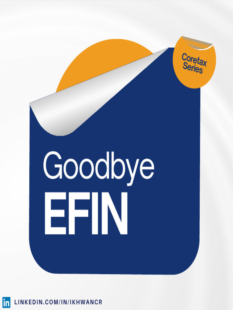 Goodbye EFIN | PDF