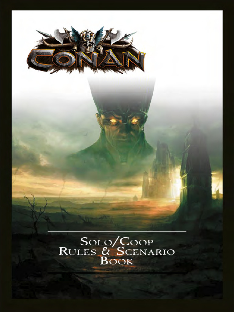 CONAN Corebox Scenarios SC EN v15 | PDF | Conan The Barbarian | Robert ...