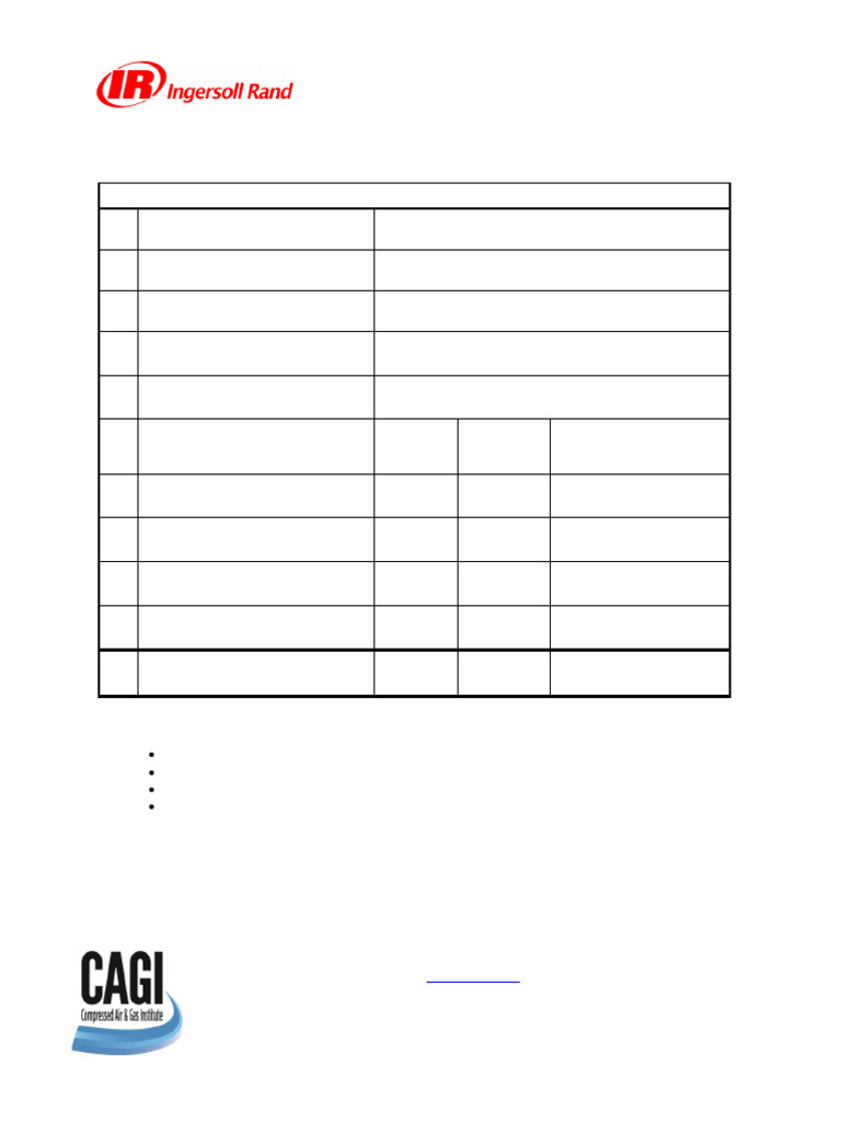 Aircel Refrigerated Dryer Data Sheet | PDF | Continuum Mechanics | Gases