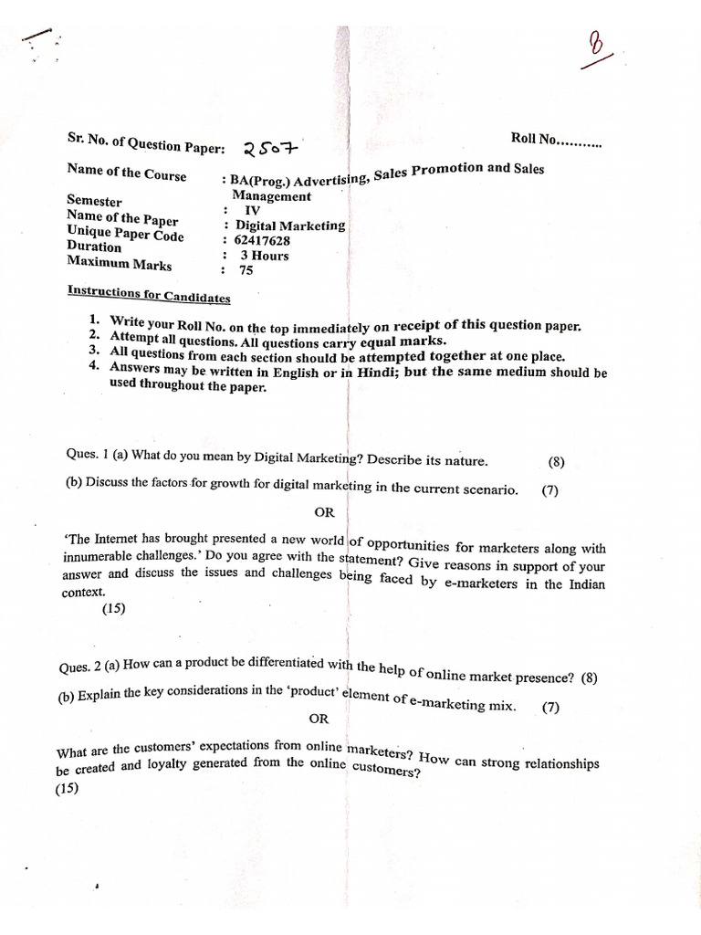 Digital Marketing | PDF