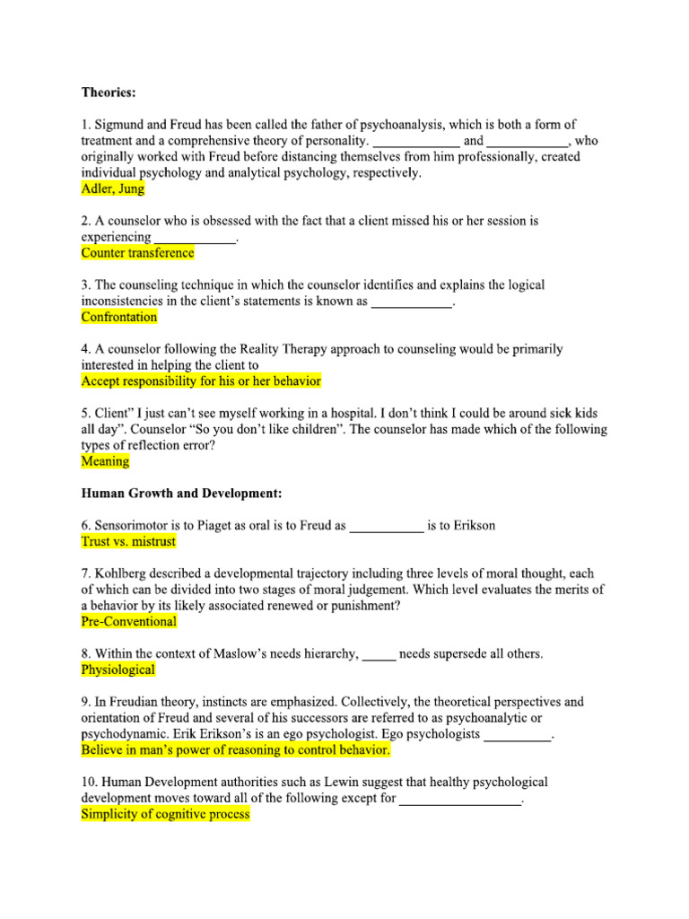 Exam Prep Questions - 1 | PDF