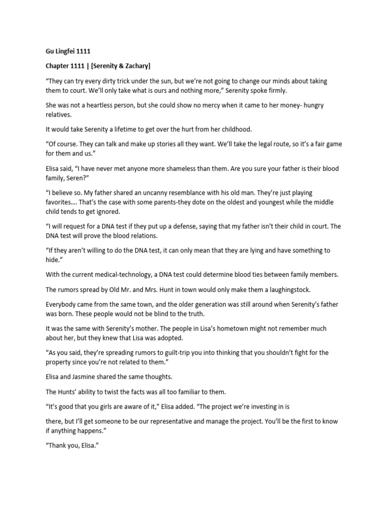 Gu Lingfei 1111-1120 | PDF