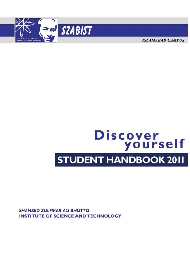 Student Handbook 2011 | PDF