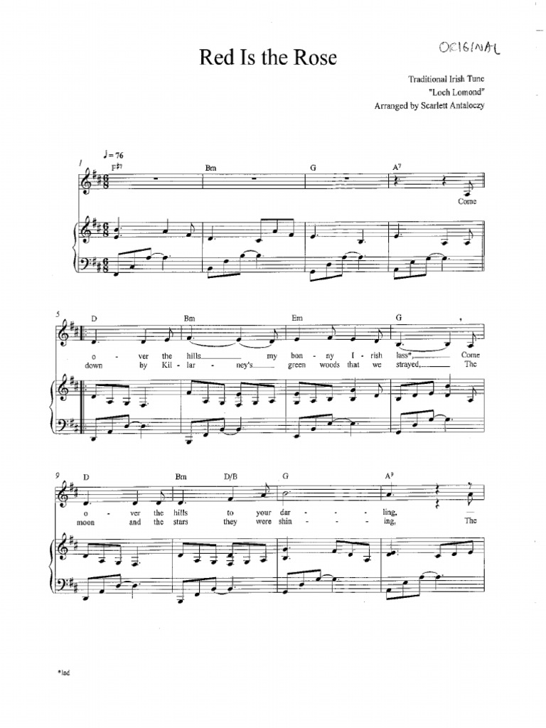 Red Is The Rose | PDF