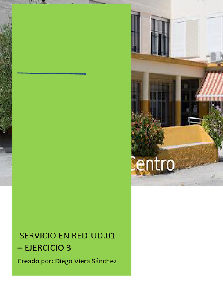 UD.01 - Ejercicio 3 - Diego Viera Sánchez | PDF | Tecnología