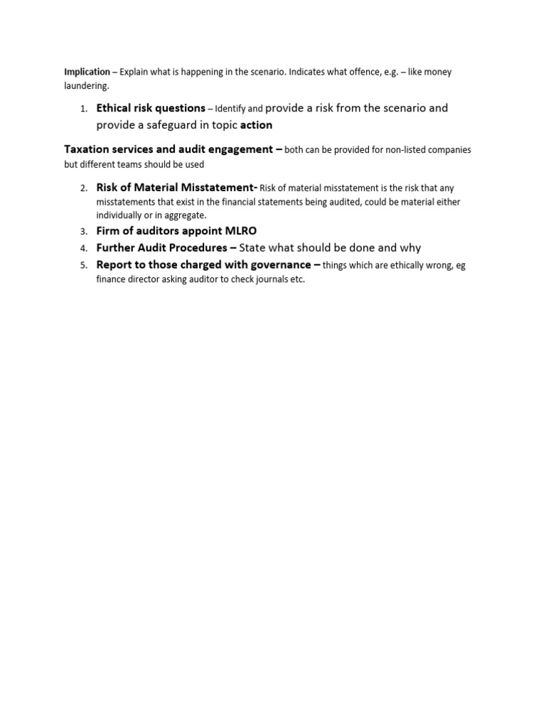 AAA Kit Summary-1 | PDF | Audit | Deferred Tax