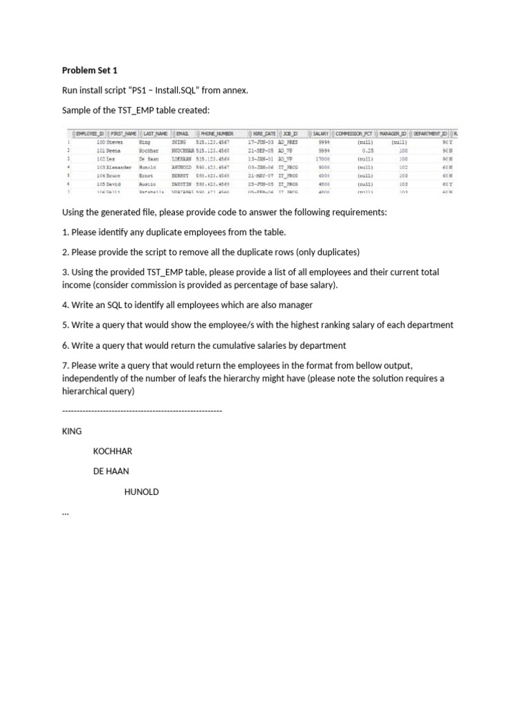 Interview Questions - 2021 | PDF | Sql | Data Management Software
