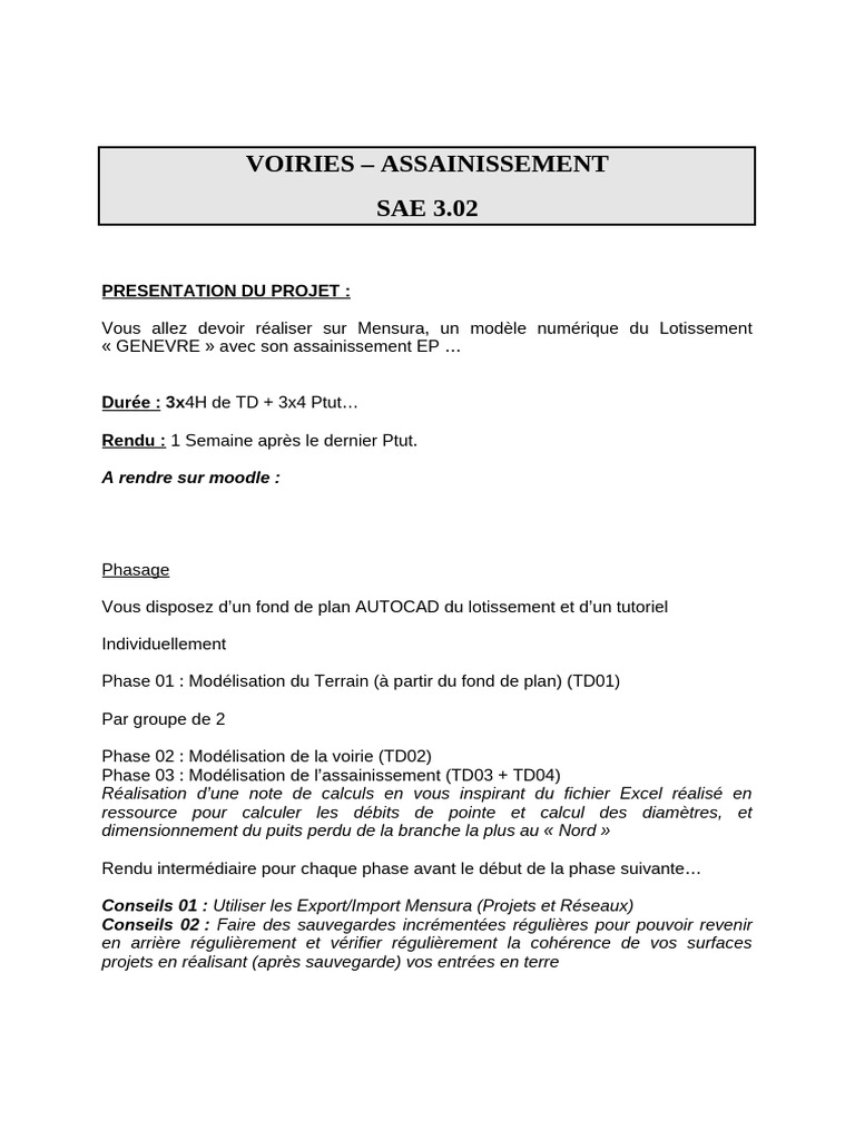 Modélisation du Lotissement Genevre | PDF | Matériaux de construction ...