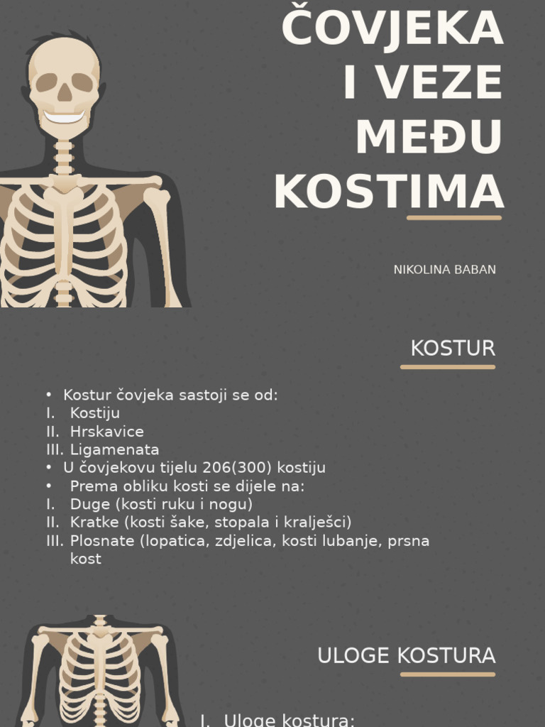 Kostur Čovjeka | PDF