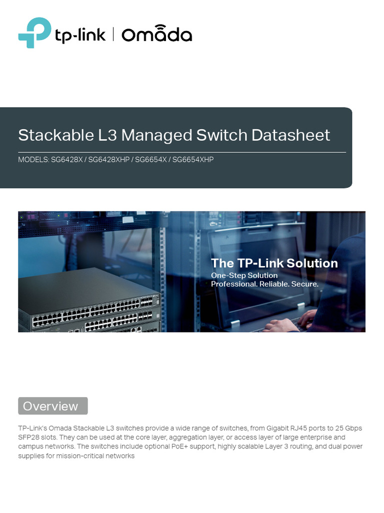 SDN 10-Gigabit L3 Stackable Managed Switch | PDF | Ip Address ...