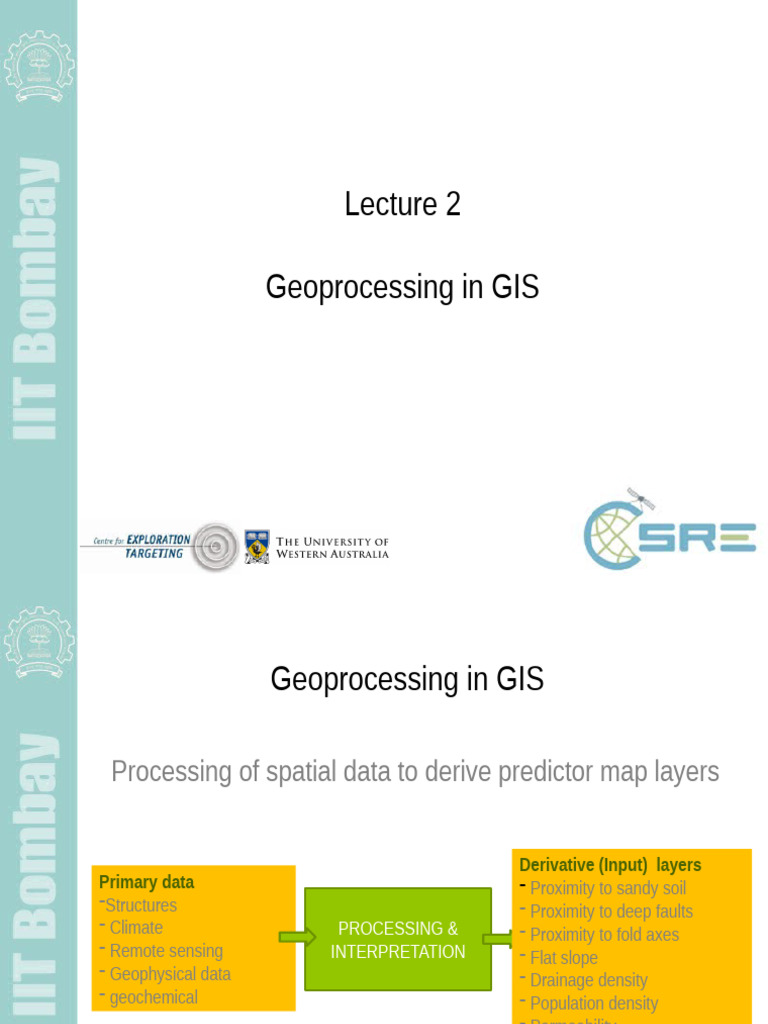 Lecture 2 Geoprocessing | PDF | Drainage Basin | Variance