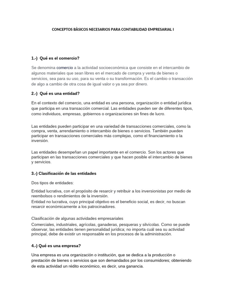 E cuestionario conceptos bàsicos | PDF | Cheque | Pagaré