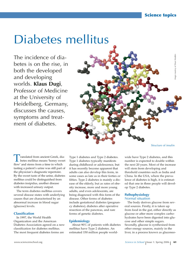 Article Station | PDF | Diabetes | Prediabetes