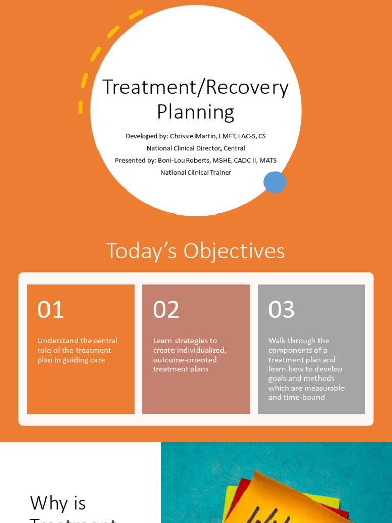 Treatment Planning | PDF | Therapy | Goal
