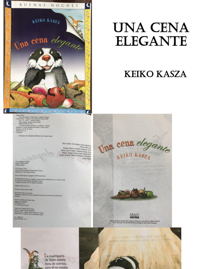Cena Elegante por Keiko Kasza | PDF