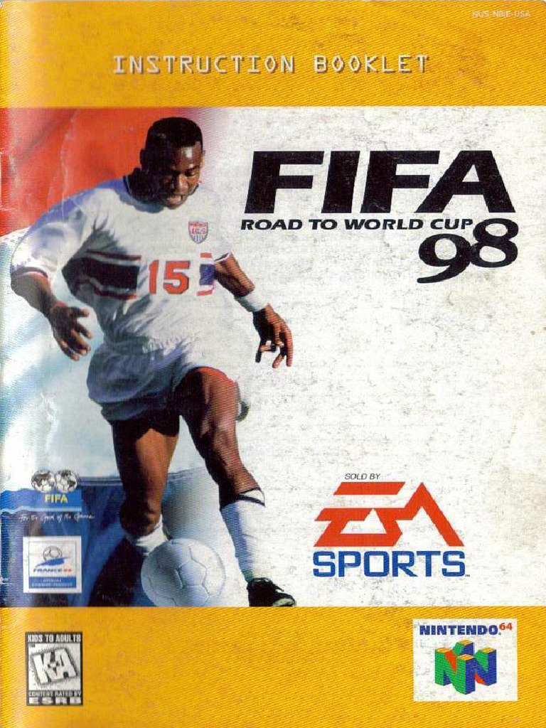 FIFA - Road To World Cup 98 (USA) | PDF