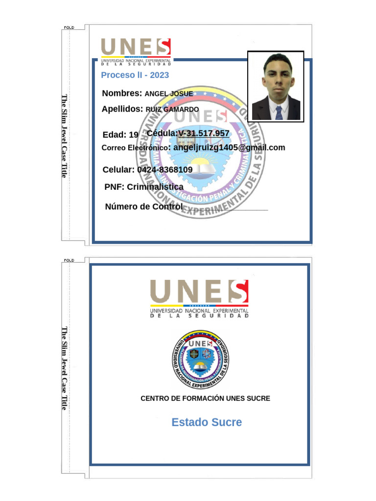 FORMULARIO II-2023 - 092812 (1) Angel Jose Ruiz | PDF | Derecho