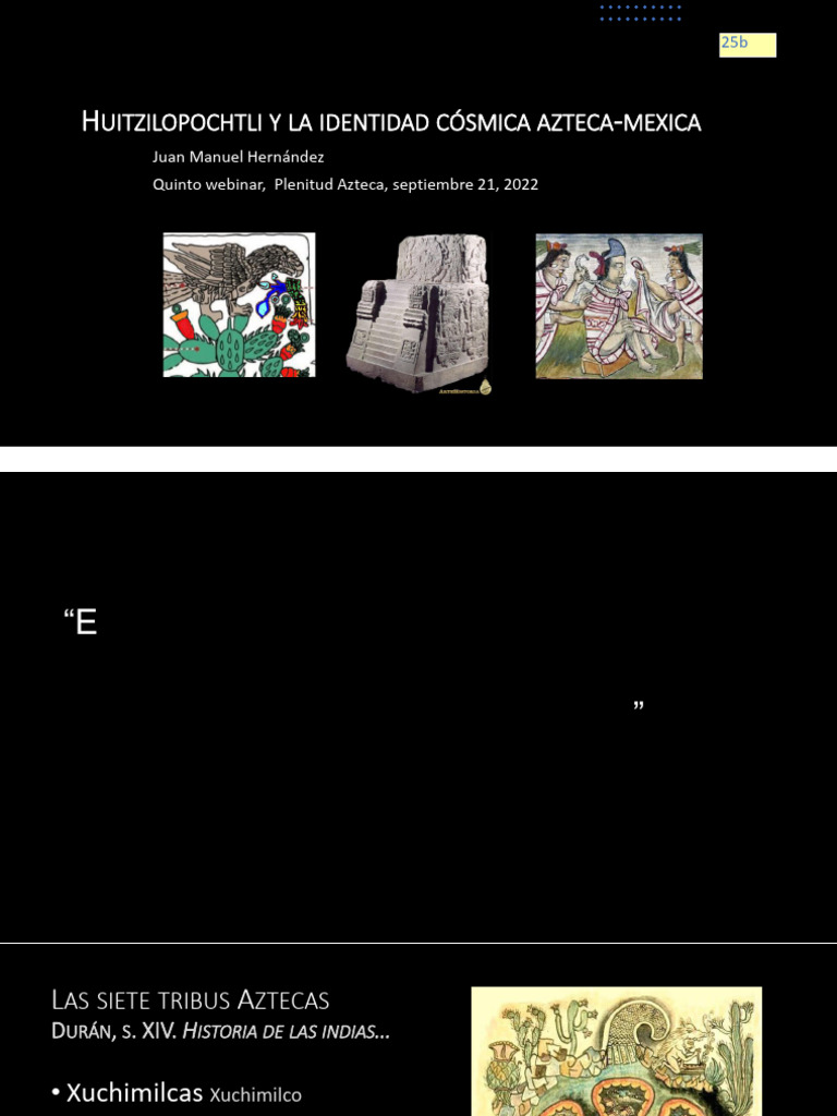 Huitzilopochtli y la Identidad Azteca | PDF | azteca