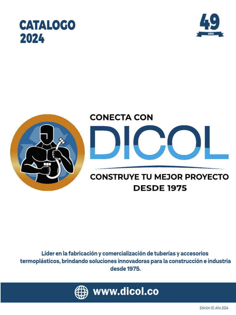 Catalogo Dicol - 2024 | PDF | Ingeniería de Edificación | Materiales