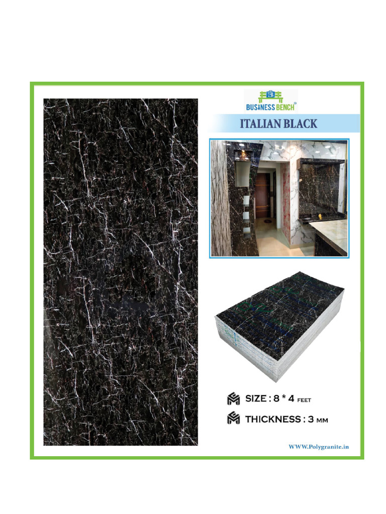 Polygranite Sheets | PDF