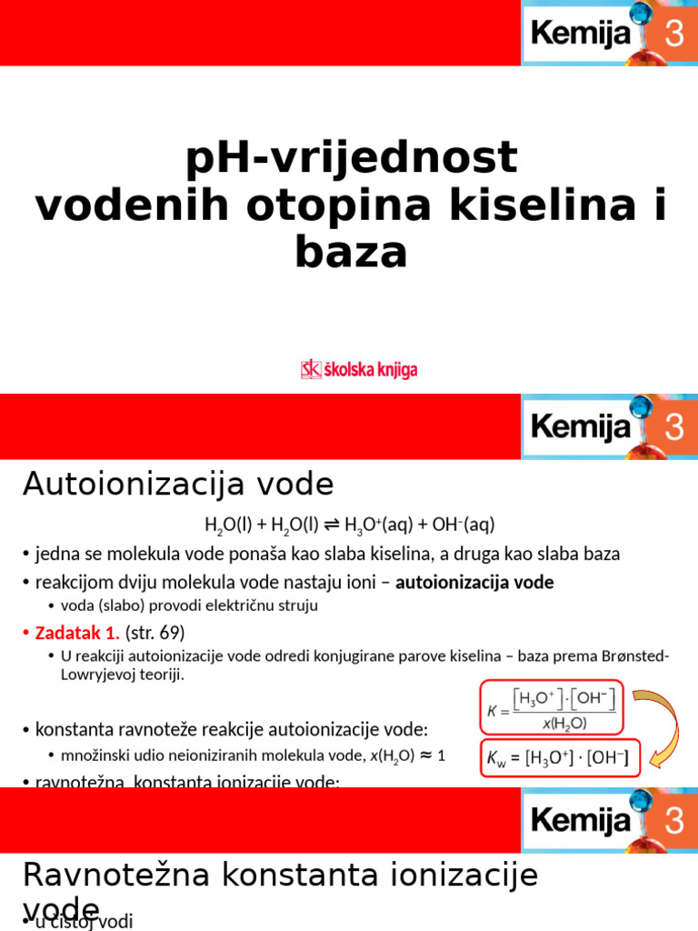 2.2.1 PH-Vrijednost+Vodenih+Otopina+Kiselina+i+Baza | PDF