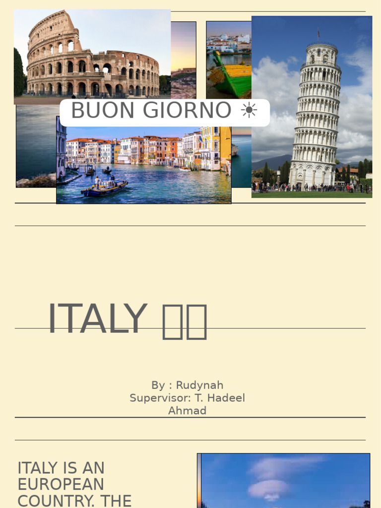 Discover Italy: Culture, Art, and Fashion | PDF