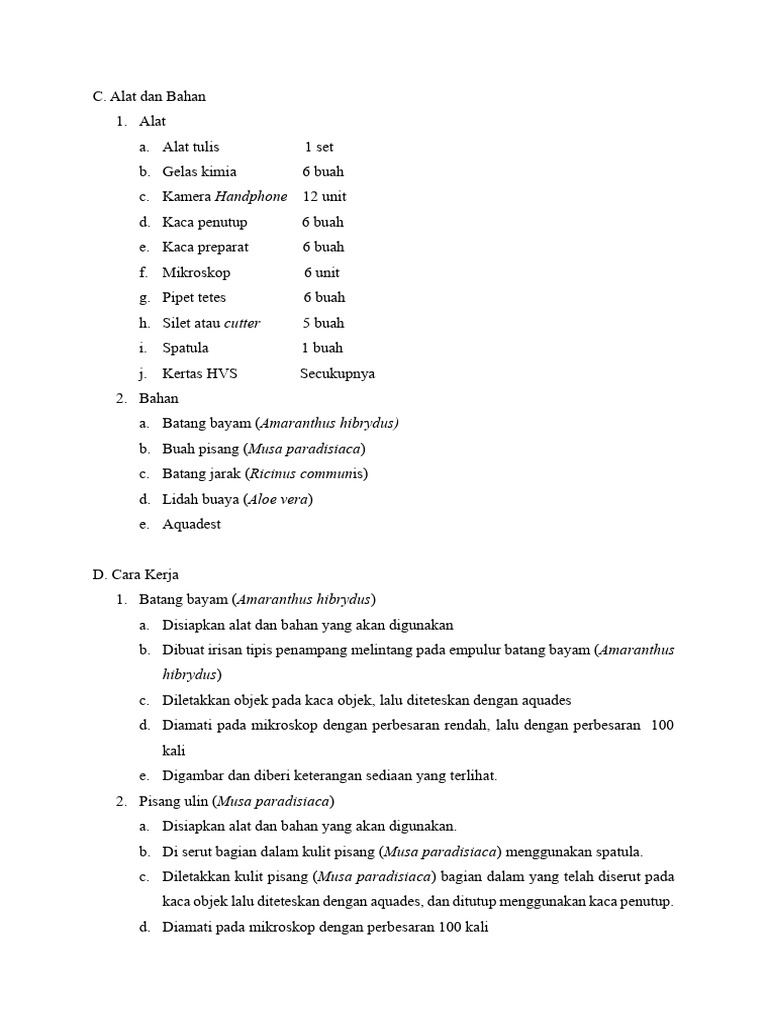 Kegiatan 2 Anatomi Tumbuhan | PDF | Griya & Taman | Kesehatan Holistik