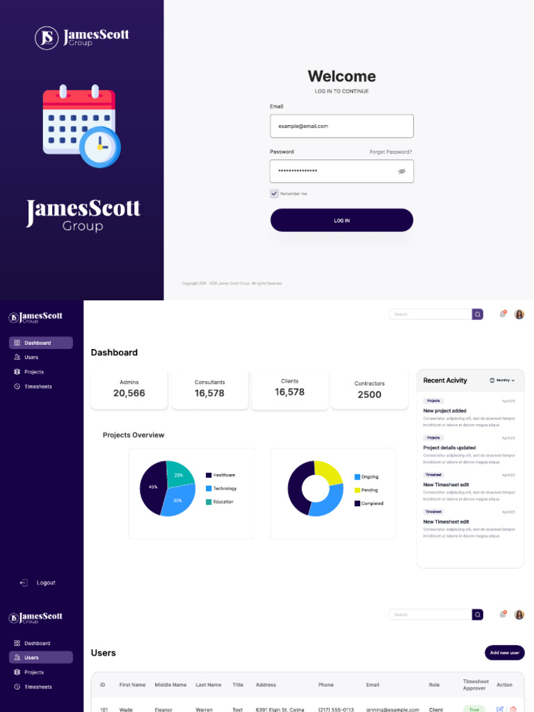 JSG Timesheet | PDF | Computing