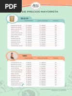 BAT Chile Lista Precio Mayorista - Marzo 2024 | PDF