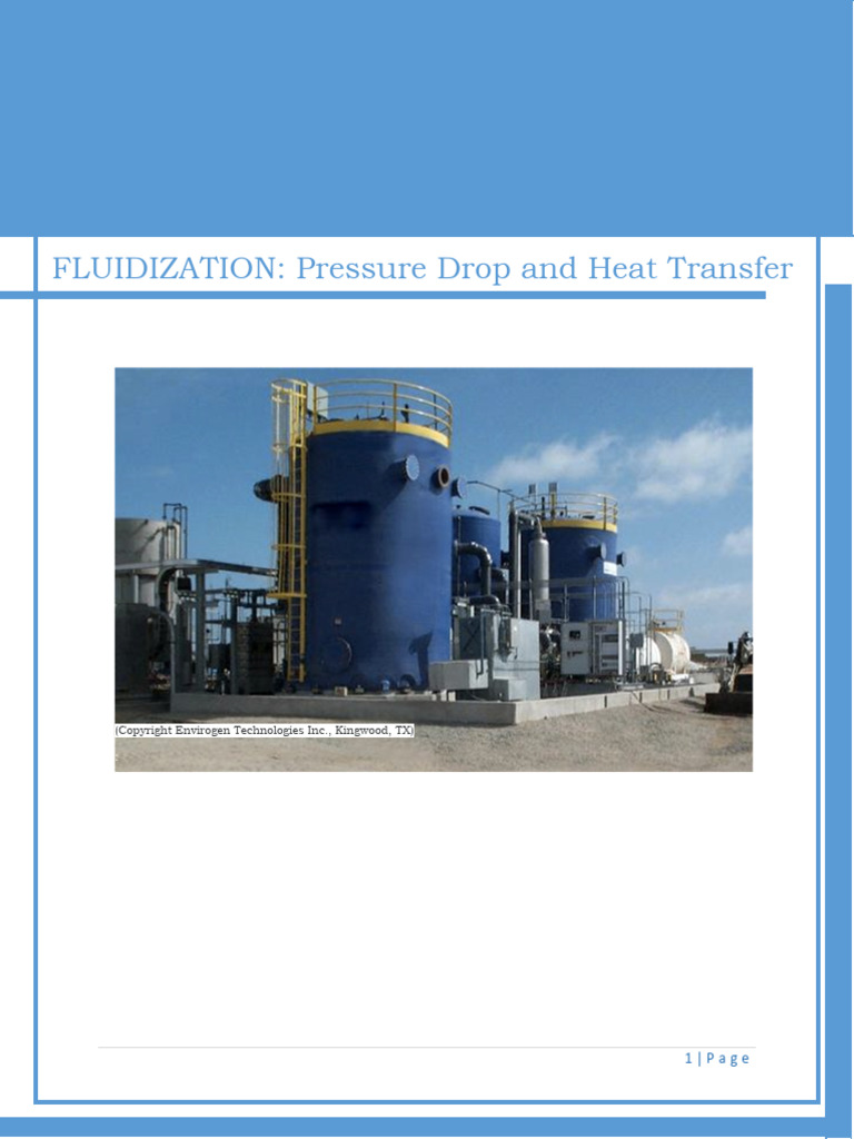 UofS Fluidization Manual 2024 | PDF | Fluidization | Gases