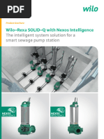 Wilo-Rexa Series (Product Catalogue) | PDF | Pump | Water